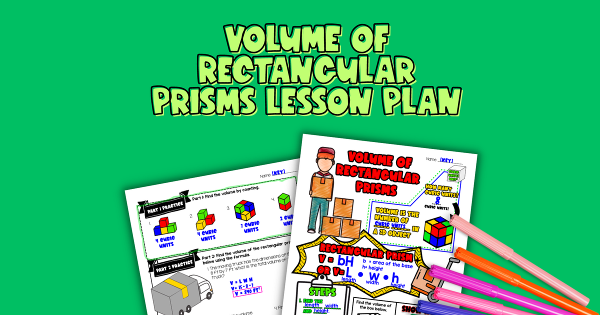 Volume of Rectangular Prisms | Congruent Math