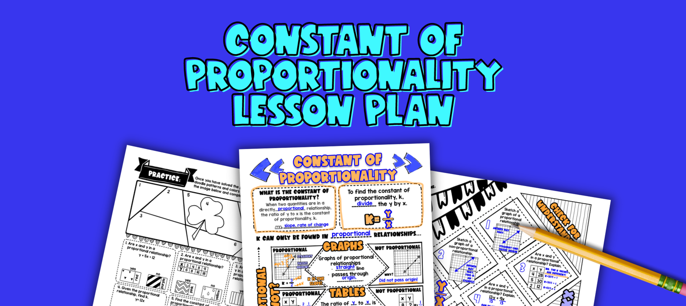 Constant of Proportionality | Congruent Math