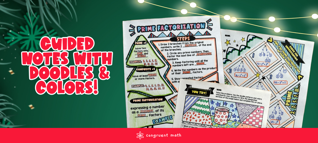 22 Christmas Activities for Middle School Math | Blog | Congruent Math