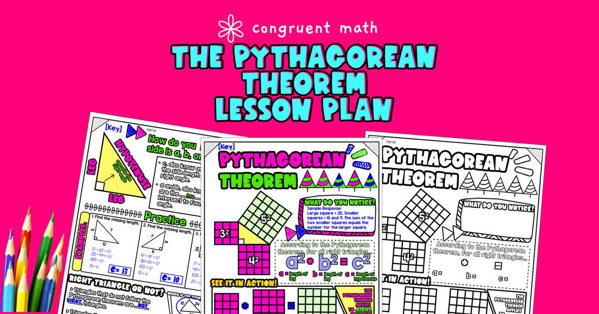 The Pythagorean Theorem | Congruent Math The Pythagorean Theorem | Congruent Math