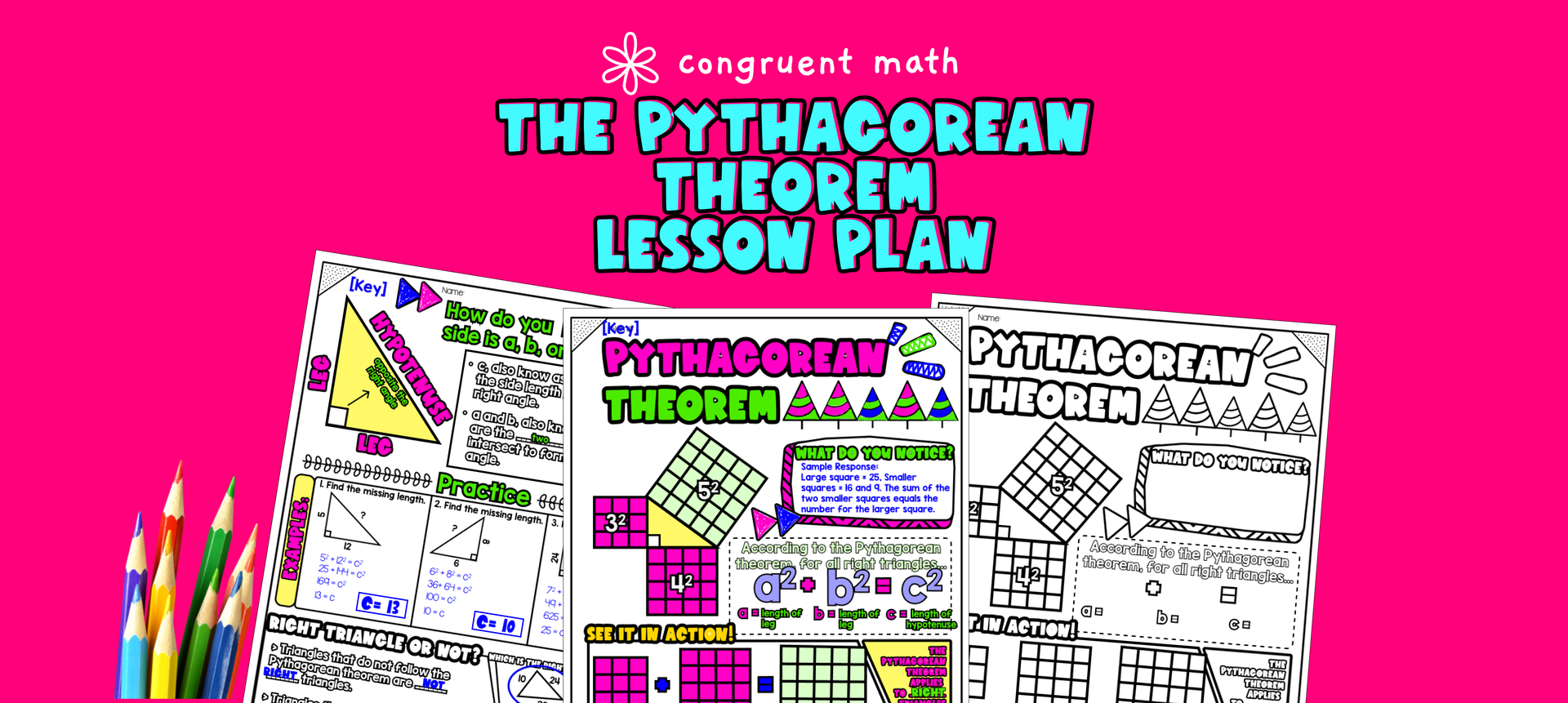 The Pythagorean Theorem | Congruent Math