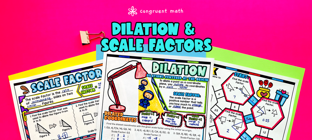 Dilations, Scale Factors, and Scale Drawings | Congruent Math
