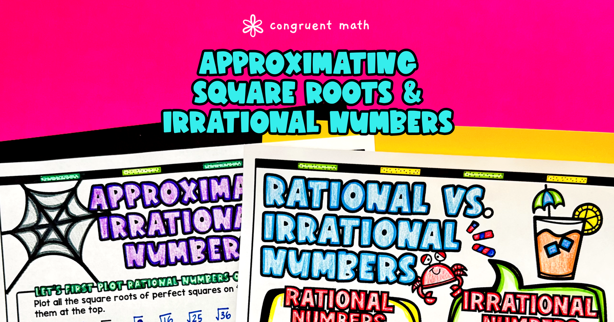 Approximate Square Roots and Irrational Numbers | Congruent Math