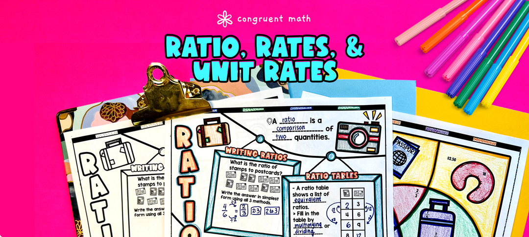 Ratio, Rates, & Unit Rates | Congruent Math
