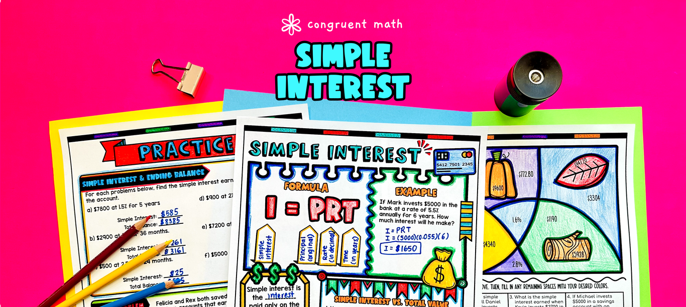 Simple Interest | Congruent Math