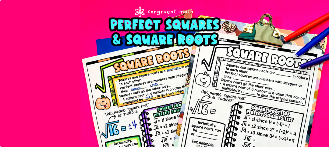 Perfect Squares and Square Roots | Congruent Math