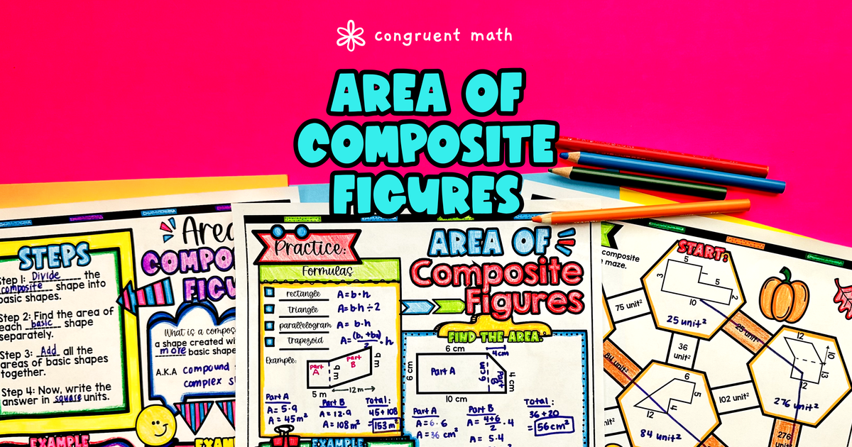 Area of Composite Figures | Congruent Math