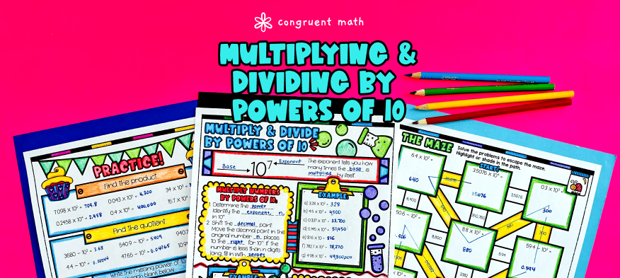 Multiplying & Dividing by Powers of 10 | Congruent Math