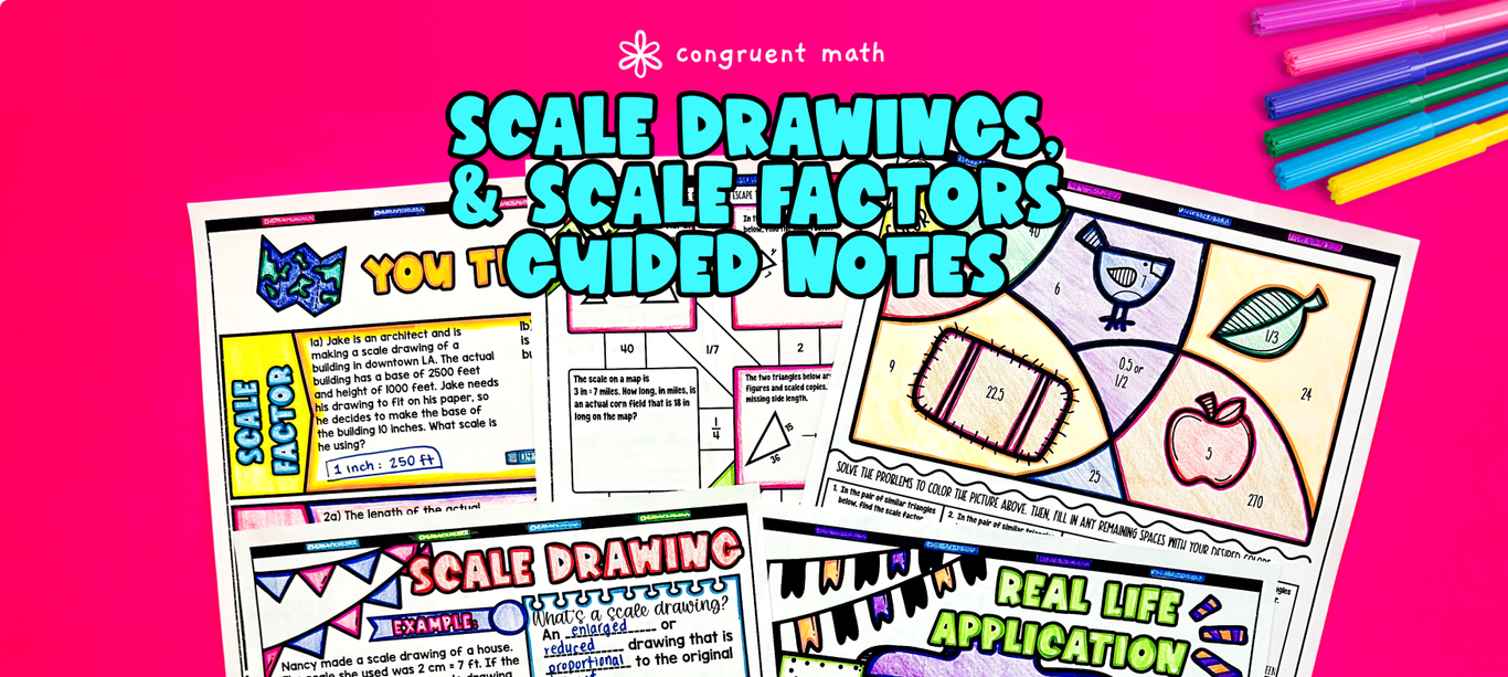 5 Fun Scale Drawings and Scale Factors Activities | Blog | Congruent Math