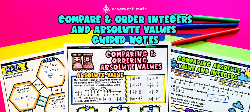5 Fun Ways to Teach and Practice Integers, Opposites, and Absolute ...