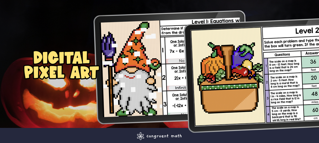 24 Halloween Math Activities for Middle School | Blog | Congruent Math