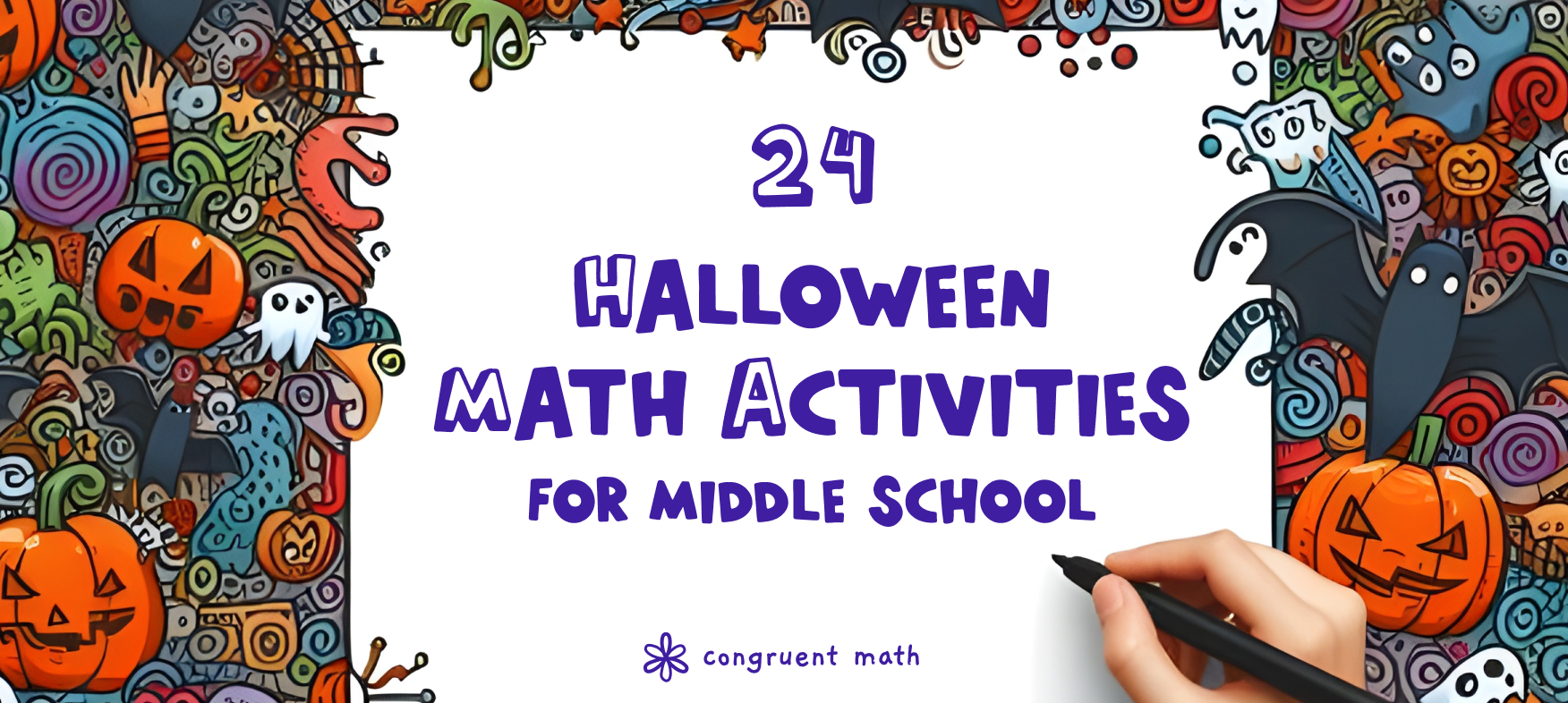 24 Halloween Math Activities for Middle School | Blog | Congruent Math