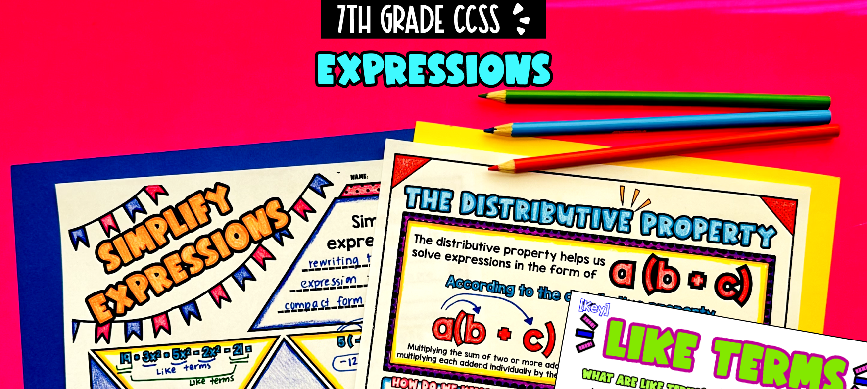 Expressions Unit | 7th Grade | Congruent Math