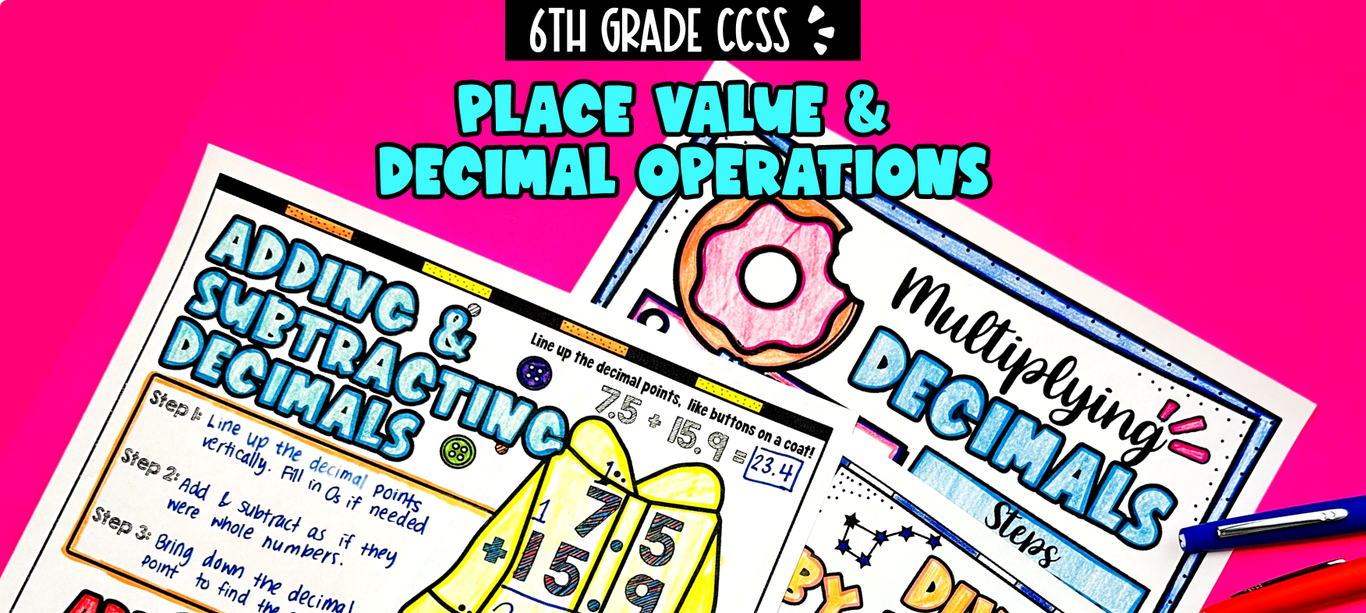 Place Value & Decimal Operations Unit | 6th Grade | Congruent Math